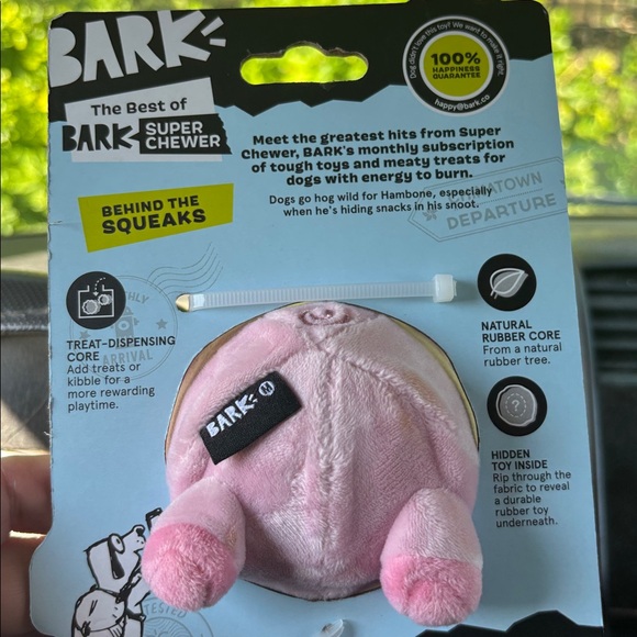 Bark | Dog | Bark Pink Plush Pig Dog Toy | Poshmark